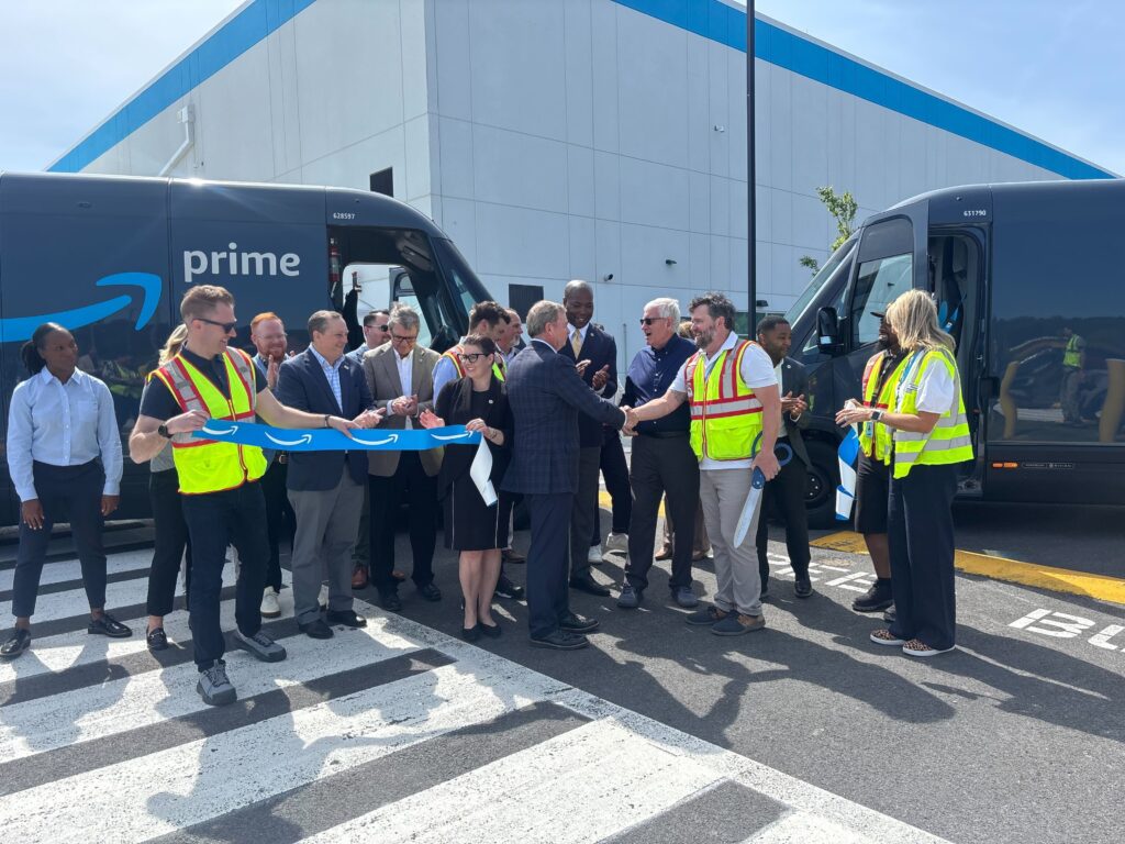 Amazon holds grand opening for Virginia Beach delivery station