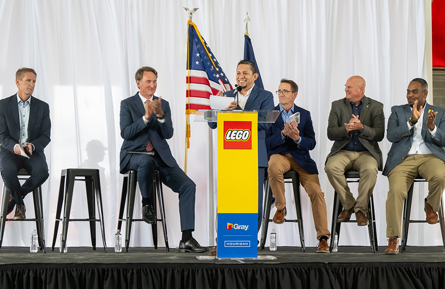 Lego's $1B Chesterfield facility nears 35% completion - Virginia Business