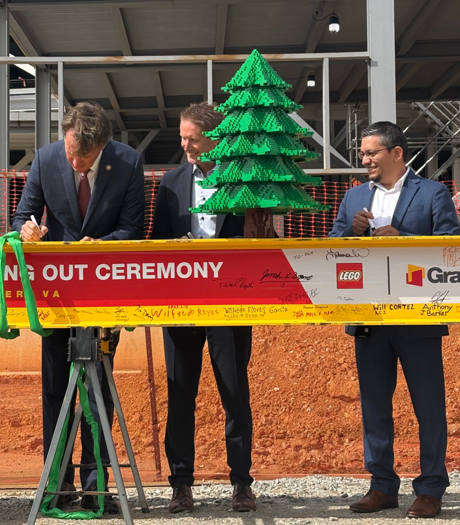 Lego's $1B Chesterfield facility nears 35% completion - Virginia Business