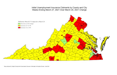 Va. new unemployment filings up last week, VEC reports - Virginia Business